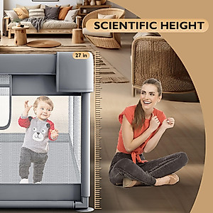 Baby Pack N Play Playards Safe Gate Free Moms Hand and Attention