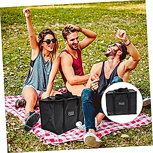 ULTECHNOVO Insulation Bags Reusable Grocery Bags Catering Foldable Shopping Bag Insulated Bags for Food Grocery Shopping Bags Restaurant Insulated Bag Cooler Bag Jumbo Insulated Bag