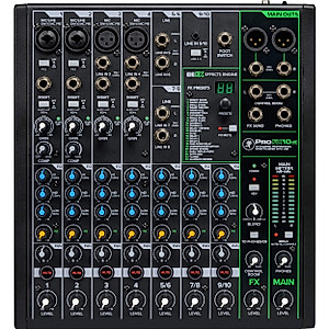 Mackie ProFX10v3 10-channel Mixer with USB and Effects