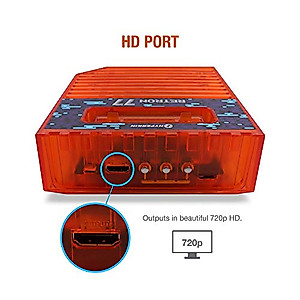 Hyperkin RetroN 77: HD Gaming Console for Atari 2600 (Retro Amber) - Not Machine Specific