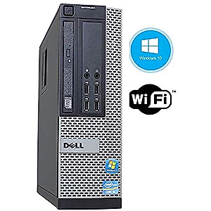 Dell Optiplex 990 SFF Desktop Computer PC (Intel Core i5 Processor, 16 GB Ram, 256 GB SSD, DVD-RW, WiFi, Bluetooth 4.0, Keyboard Mouse) 22-inch LCD Monitor, Windows 10 Pro (Renewed)