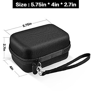 Case Compatible with GL SFT1200/ MT3000/ MT1300/ A1300/ AR750S-Ext Wireless Travel Router, Portable WiFi Storage Holder for Ethernet Cable & Power Adapter (Box Only) - Black