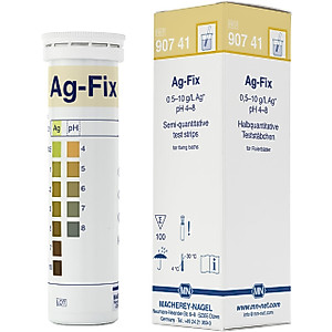 Macherey-Nagel, 90741, Ag-Fix Test Sticks, Box of 100 Strips