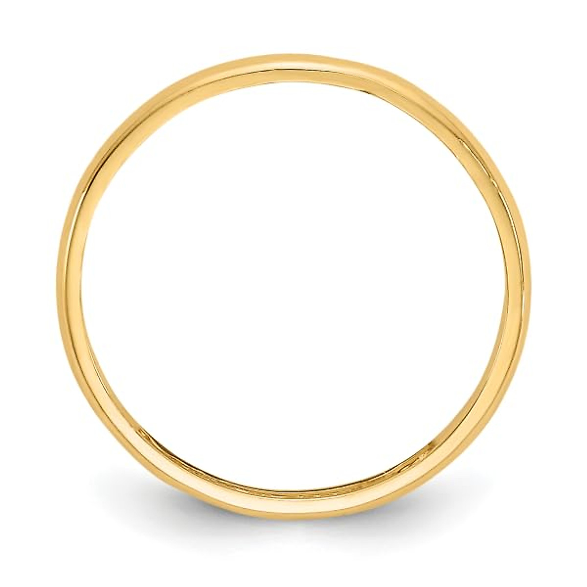 IceCarats 14K Yellow Gold Ring Size 3