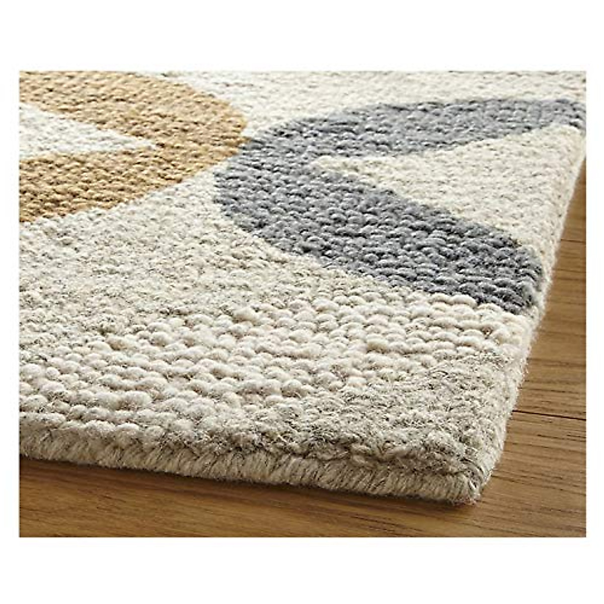 Crate and Barrel Destry Contemporary Handmade 100% Wool Rugs & Carpets (5'x8')