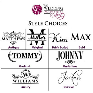 Custom Personalized Wine Flight Tasting Sampler Paddle Board and 4 Glasses Set - 12" x 6" Slate and Bamboo