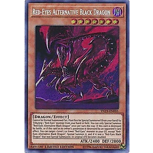 Red-Eyes Alternative Black Dragon - TN19-EN005 - Prismatic Secret Rare - Limited Edition