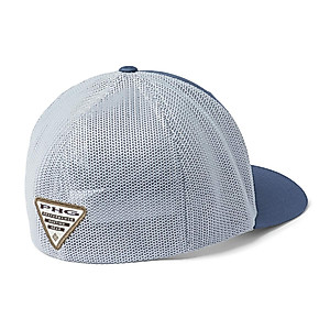 Columbia Unisex PHG Mesh Ball Cap, Dark Mountain/Phg Flag, L/XL