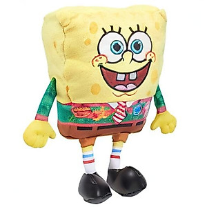 SpongeBob SquarePants Ugly Sweater Duo, Includes SpongeBob & Squidward, Kids Toys for Ages 3 Up, Amazon Exclusive
