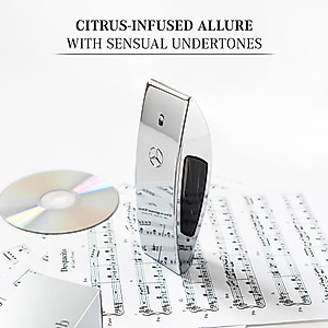 Mercedes-Benz Club - Elegant Fragrance - Sensual Woody Aromatic Notes - Mesmerize The Senses With Original Luxury Men’s Eau De Toilette Spray - 3.4 oz