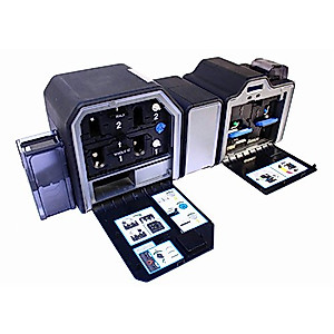 Fargo HDP5000 HID Dual-Side ID Card Printer & Lamination 300DPI Flipper 089152