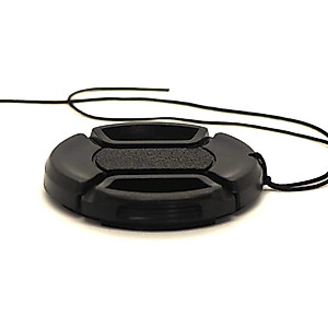 WH1916 52mm Glass UV Filter Digital Multi-Coated Slim Frame and 52mm Lens Cap for Nikon AF-S DX NIKKOR 18-55mm / Canon EF-M 55-200mm / Sigma 30mm F1.4 Lens