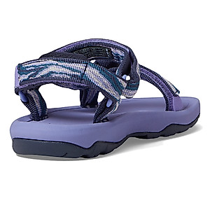 Teva Kids Hurricane XLT 2 Sandal, Waves Pastel Lilac, 5 US Unisex Toddler