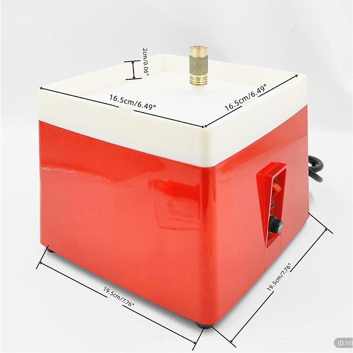 Portable Stained Glass Grinder Machine,110V 65W Glass Diamond Ceramics Art DIY Bench Grinder Tool Machine with 5PCS Grinder Bits