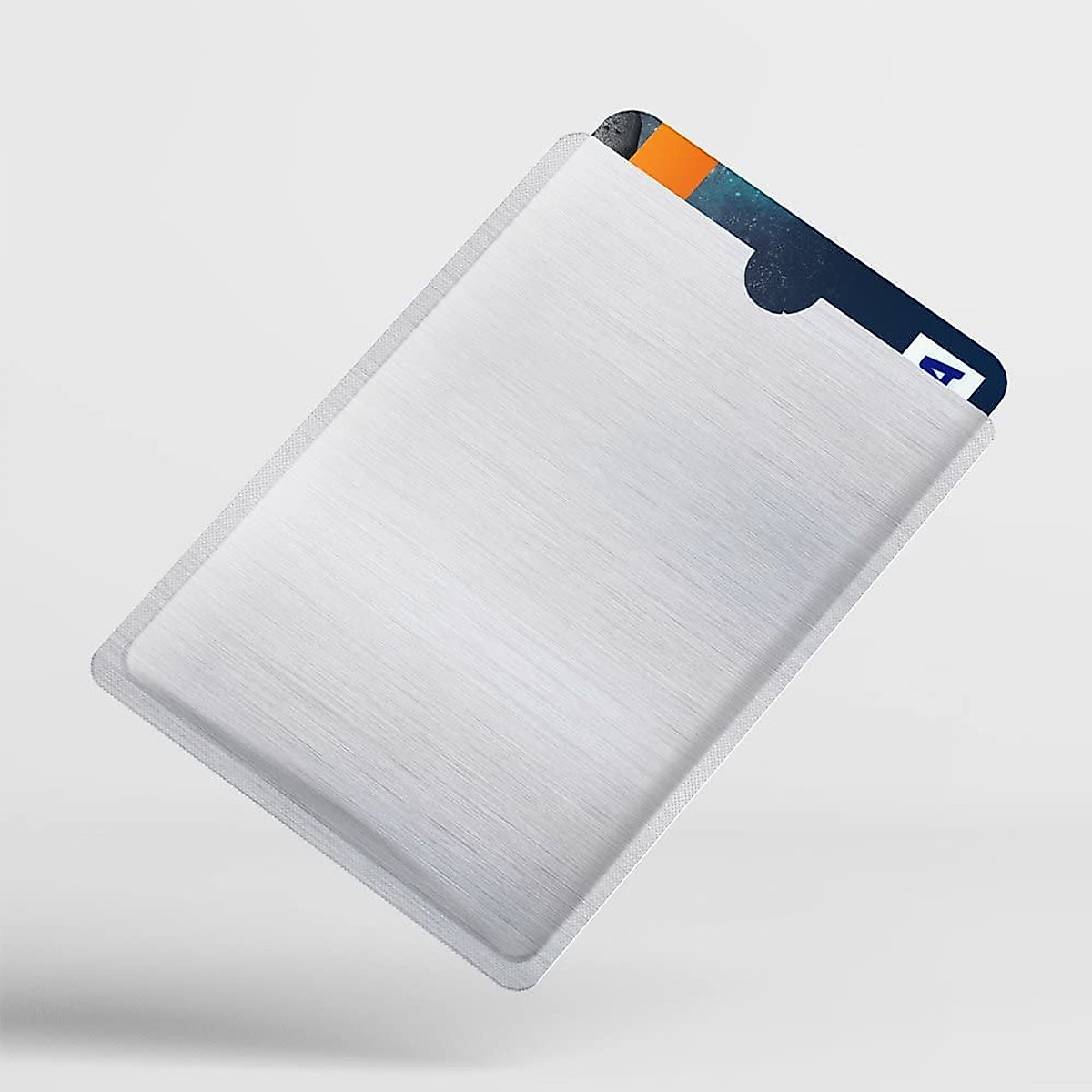 RFID Blocking Sleeve Anti Theft Credit Card & Passport Holder Wallet Pocket - To protect your valuable information from theft (6 Credit Card and 3 Passport Holder)