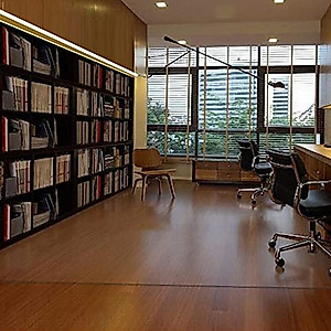 Clear PVC Desk Chair Mat 1.5mm Vinyl Floor Protector Mat,Chair Mat-PVC Transparent Non-Slip Durable Floor Protector Mat for Office Home Hard Floor Carpet Hallway Hardwood Floors Mat Protect Pad,60/80