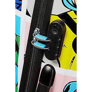 American Tourister Luggage Suitcase, Multicolored (Marvel Pop Art), L (75 cm-88 L)