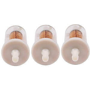 Go-cheers 695666 Fuel Filter Replacement For 845125 691035 493629 5065 5065D 5065K Lawn Mower Tractor 3 pack