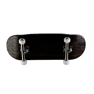 SOLDIER BAR Handmade Fingerboards Complete 8S (6-layer Canada Maple+Ebony 35mmX98mm) (Handmade Deck+34mm Big Eagle trucks+Handmade Ice Wheels)