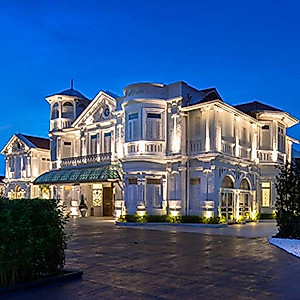 Explux 250 Watt Equivalent PAR38 LED Flood Light Bulbs, Super Bright 3200 Lumens, Dimmable, Full-Glass Outdoor Waterproof & Anti-Ageing, 4100K Cool White Spotlight, 2-Pack