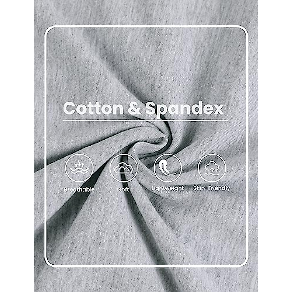 Lianlive 2 Piece Outfits Women's Oversized T-Shirts Biker Short Sets Hot Shot Reversible Set (LightGrey-L)