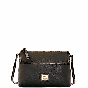 Dooney & Bourke Handbag, Pebble Grain Ginger Crossbody - Black