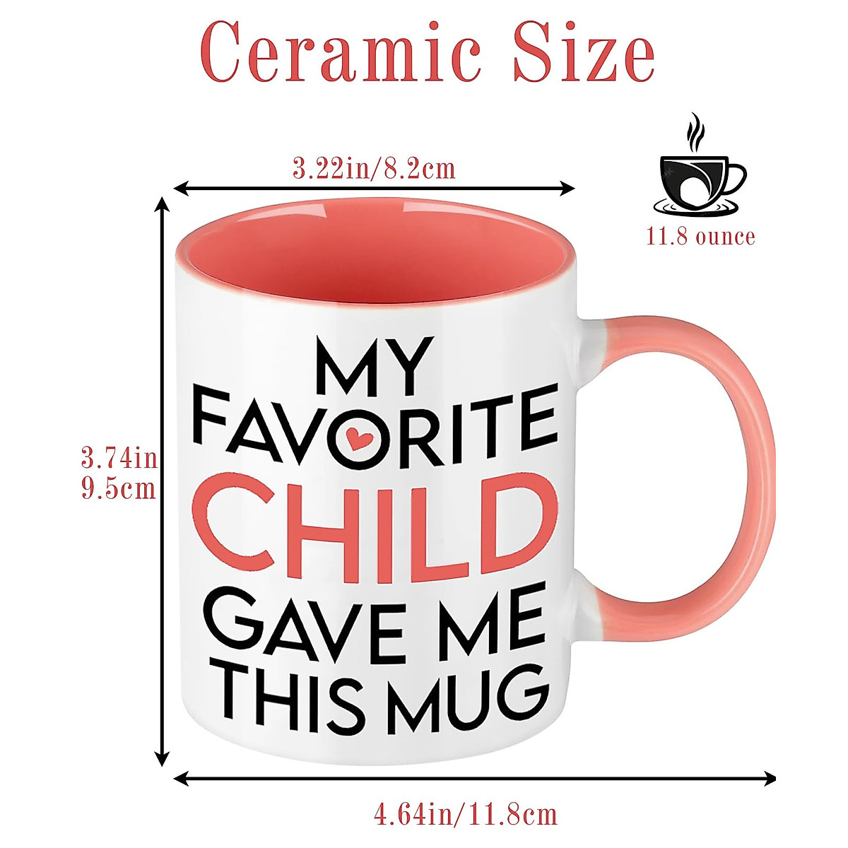 Gifts for Mom - Birthday Gifts for Mom from Daughther Son - Mothers Day Gifts for Mom - Best Christmas Thanksgiving Valentines Gifts for Women New Mom Mother in law Mom to be - 12oz Novelty Coffee Mug