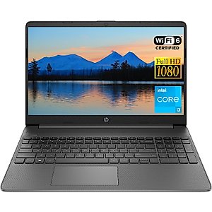 HP Newest 15.6" FHD Laptop Computer, 6-Core Intel Core i3-1215U, 16GB RAM, 1TB NVMe SSD, Numeric Keyboard, Media Card Reader, HDMI, USB-C, Webcam, WiFi 6, Fast Charge, Win 11, W/CUE Accessories