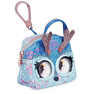 Purse Pets Micros, Denim Deerie Stylish Small Purse with Eye Roll Feature, Kids Toys for Girls Aged 5 and up