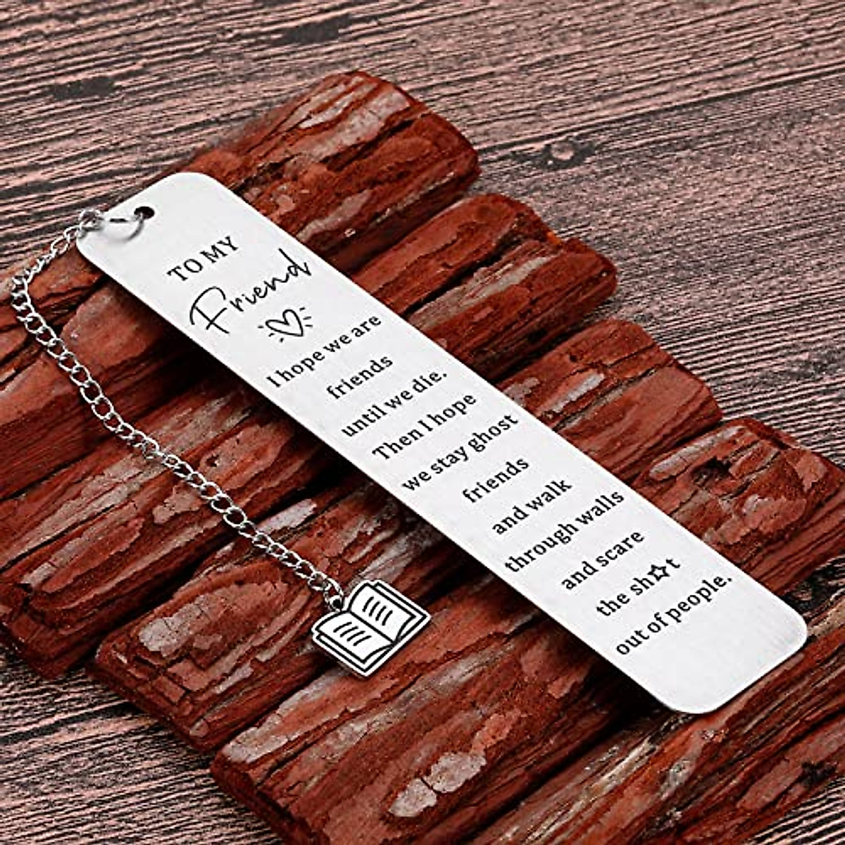 Bookmark Gifts for Best Friend Friendship Gift for Women Friends Galentines Gifts Sentimental Gifts for Female Friend Gift Ideas Best Friend Valentines Birthday Christmas Graduation Gifts for Men