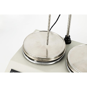 HJ-6A 6 Heads Multi Unit Digital Thermostatic Magnetic Stirrer Hotplate Mixer 110V