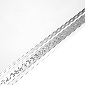 Juvale 50 Sheets Certificate Paper for Printing with Silver Foil Border for Graduation Diploma, Achievement Awards (8.5 x 11 in)