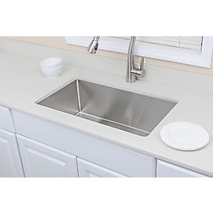 Wells NCU3018-10 New Chef'S Collection Kitchen Sink, 30 Inch, Stainless steel