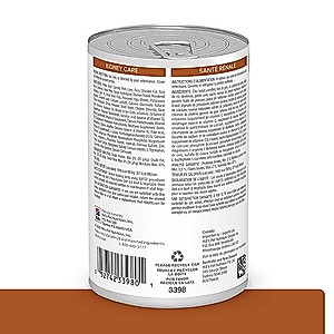 Hill's Prescription Diet k/d Kidney Care Beef & Vegetable Stew Wet Dog Food, Veterinary Diet, 12.5 oz. Cans, 12-Pack