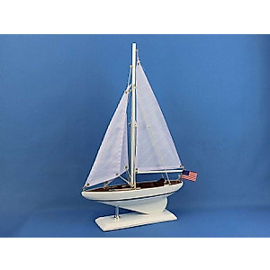 Hampton Nautical Intrepid Sailboat, 16"