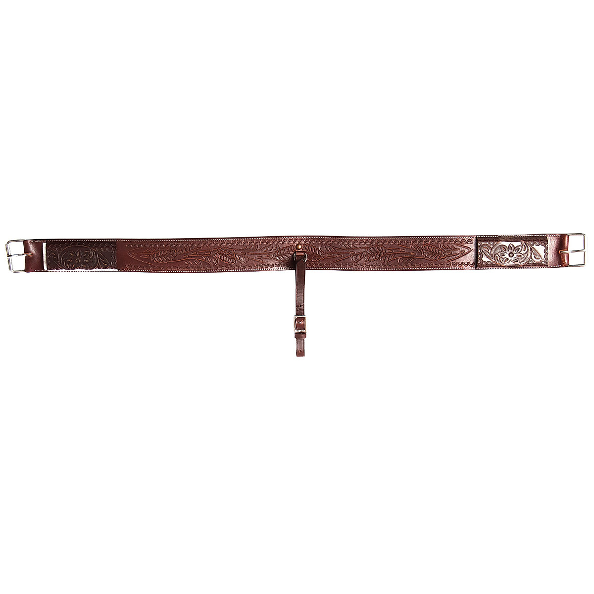 Acerugs ALL PURPOSE WESTERN LEATHER HORSE TACK SADDLE BACK CINCH BUCKING STRAP REAR GIRTH