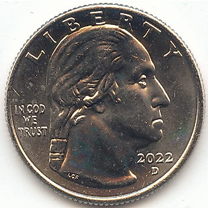 2022 D American Women, Washington Maya Angelou Quarter Uncirculated