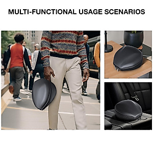 APEXINNO PU Hard Carrying Case Travel Case for Meta Quest 3S/Oculus Quest 3 Accessories, Pro Storage Handheld Case Bag Compatible with Quest 3S/3 VR Headset, Original Head Strap, Controller Grips