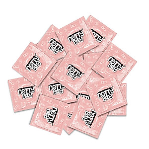 NottyBoy Extra Thin Bubblegum Flavored Condoms for Men - 36 Count