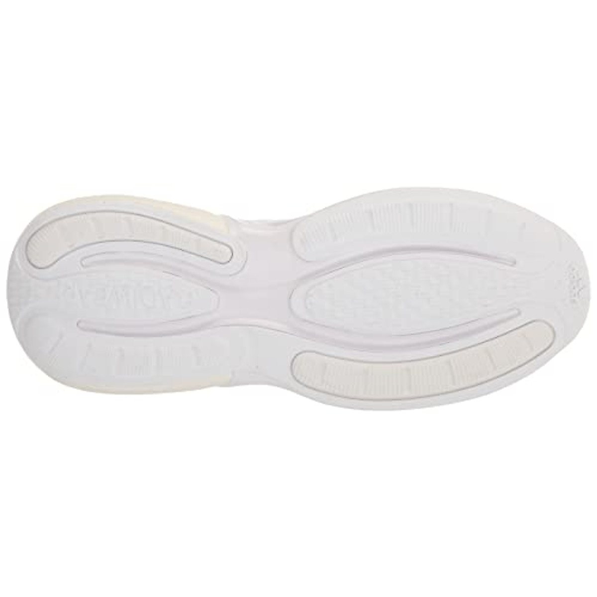 adidas Men's Alphabounce+ Running Shoe, White/White/White, 11