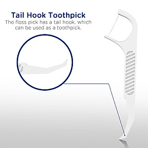 Fremouth Upgraded Orthodontic Flossers for Braces - Ortho Dental Floss Picks, 100 Count (Pack of 1)