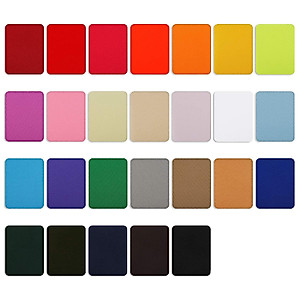 Augshy 29 Pieces Iron On Patches for Clothing Jeans 4.9 x 3.7 Inch (Colorful)