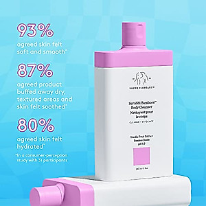 Drunk Elephant Scrubbi Bamboes Body Cleanser - Moisturizing, Exfoliating Bamboo Beads (240 mL / 8 Fl Oz)