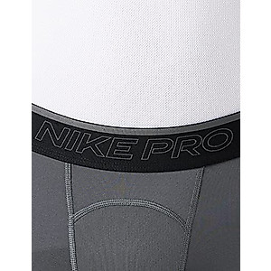 Nike Pro Dri-FIT Men's Long Shorts, XL, Iron Grey/Black/Black