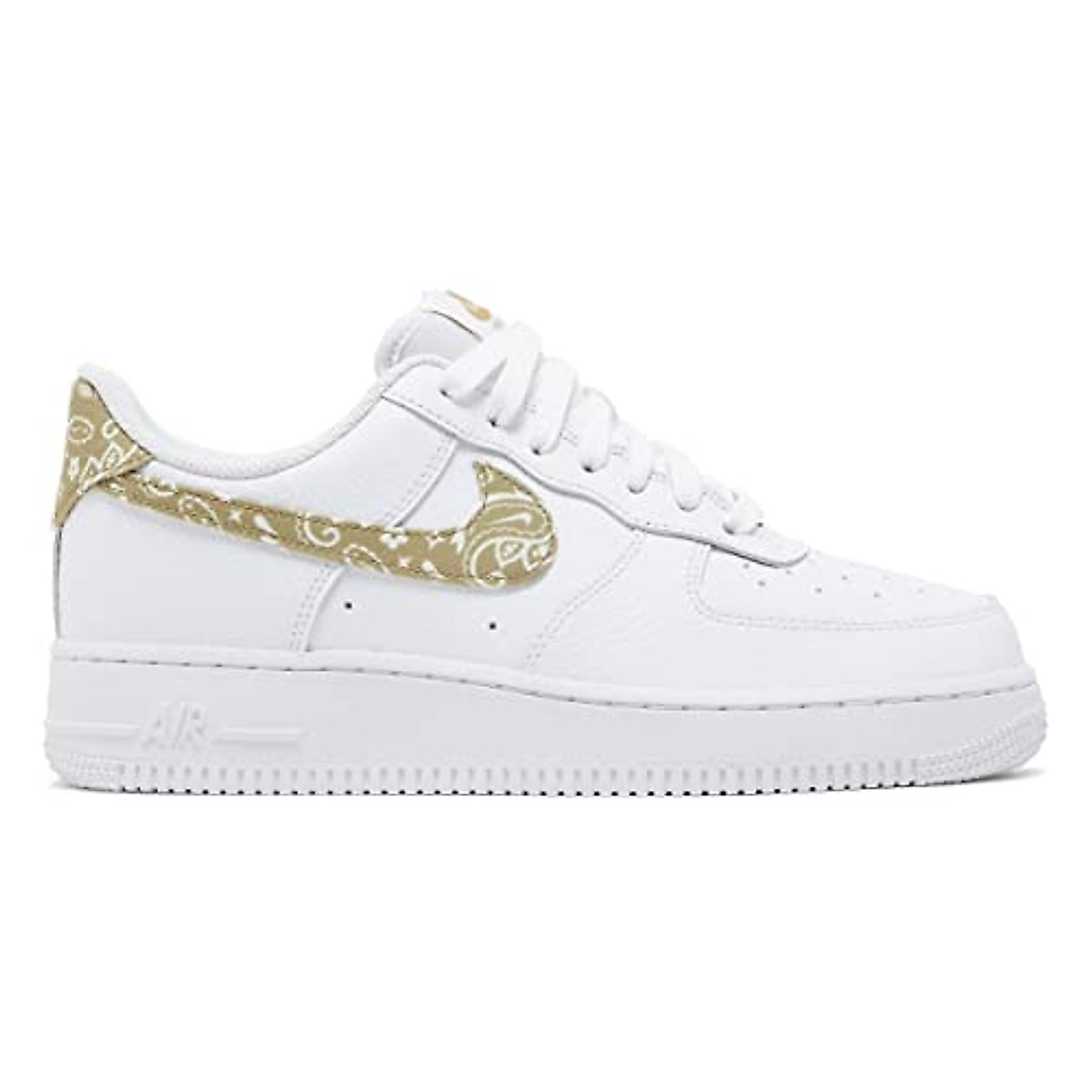 Nike Womens WMNS Air Force 1 '07 ESS DJ9942 101 Barley Paisley - Size 11W