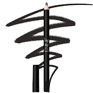 ISMINE One Black Lip Liner, Professional Matte Lip Pencil Waterproof Long Lasting Smooth Natural Lip Liner (#12)