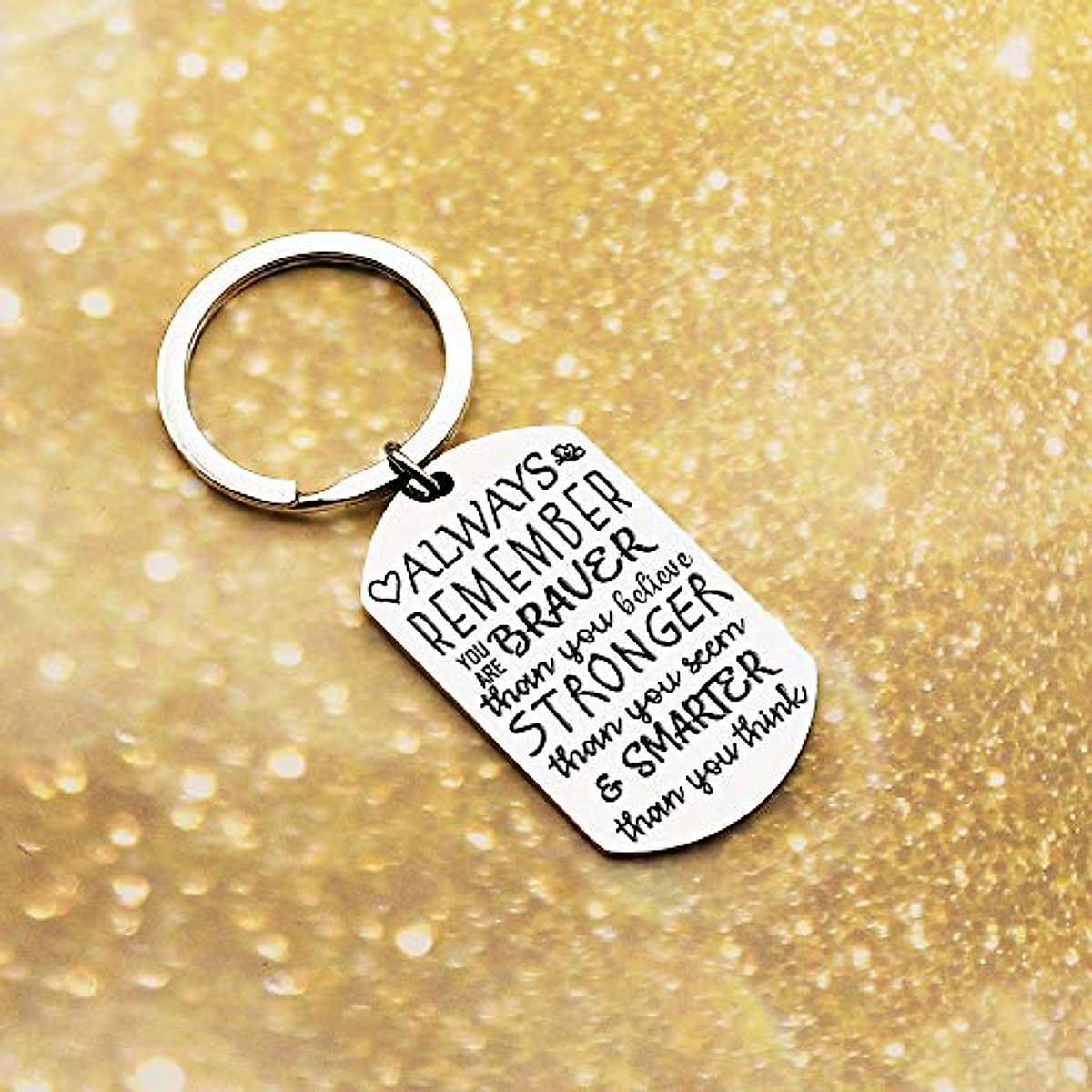 Mens Stocking Stuffers for Men Under 10 Dollars Inspirational Keychain Teenage Boys Gifts Ideas Key Chains For Teenagers Boy Keychains For Teen Girls Stocking Stuffers Graduation