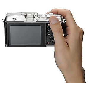 OLYMPUS Micro Four Thirds PEN E-P5 Silver E-P5 BODY SLV - International Version (No Warranty)