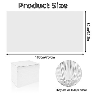 150 Pcs Disposable Bed Sheets, 31" x 71" Massage Table Sheets Non Woven Fabric SPA Bed Cover Breathable for Massage Beauty Tattoos