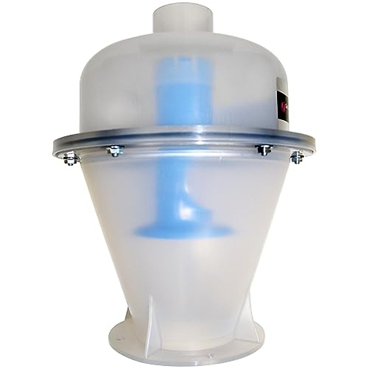 Assembled Quick Click Dust Separator with 5 Gallon Locking Collection Bin and Power Tool Adapter Set with 16 Ft. Hose
